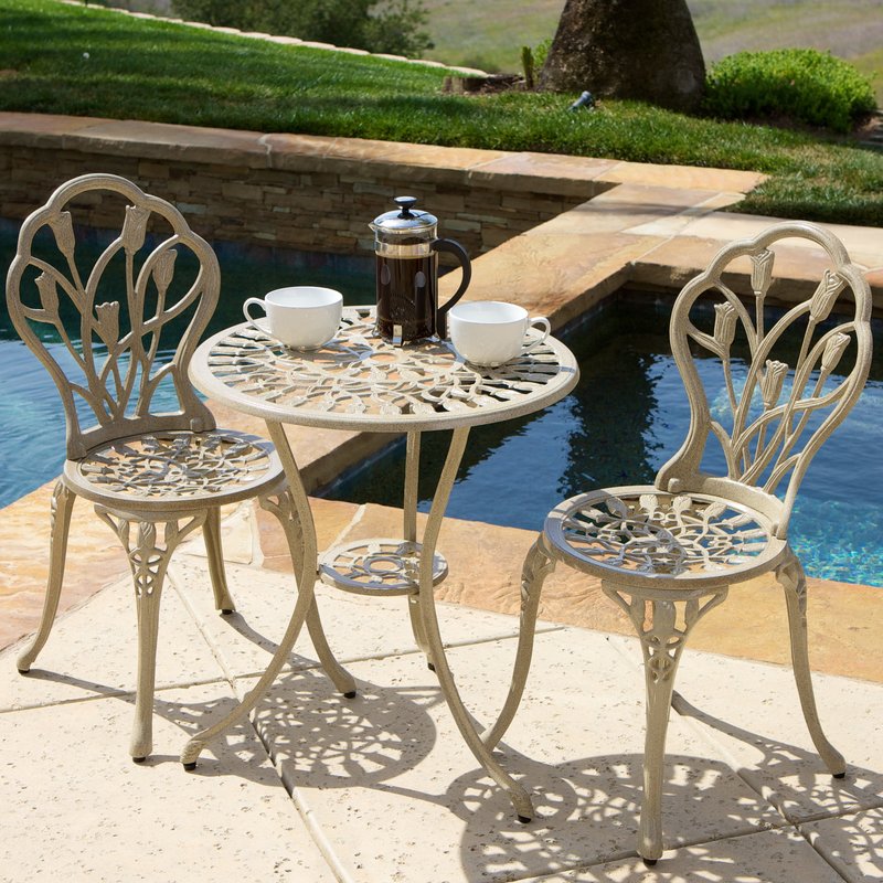 Best Cast Aluminum Outdoor Patio Bistro Sets - Reviews - Outdoor Patio ...